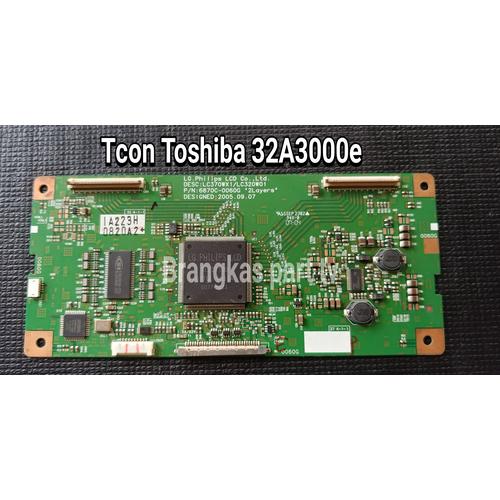 Jual Tcon Toshiba 32A3000E - 32 Inch, Hitam - Kota Serang - Brangkas ...