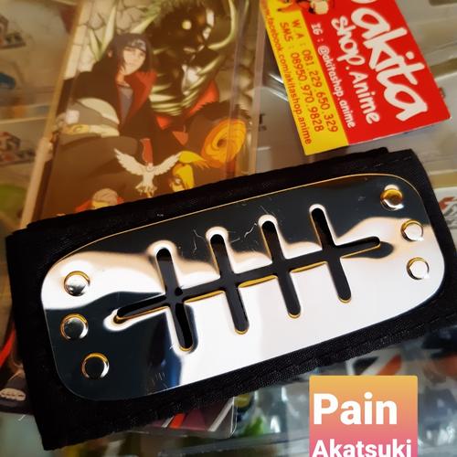 Jual Headband Ikat Kepala Naruto PAIN AKATSUKI - Kab. Sukoharjo ...