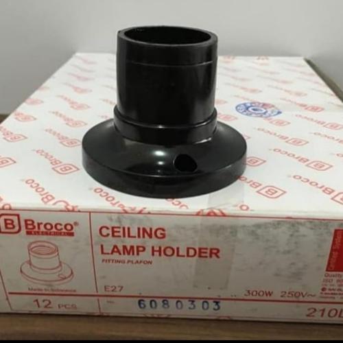 Jual Fitting plafon tempel broco hitam - Kota Denpasar - Kumala Bali ...