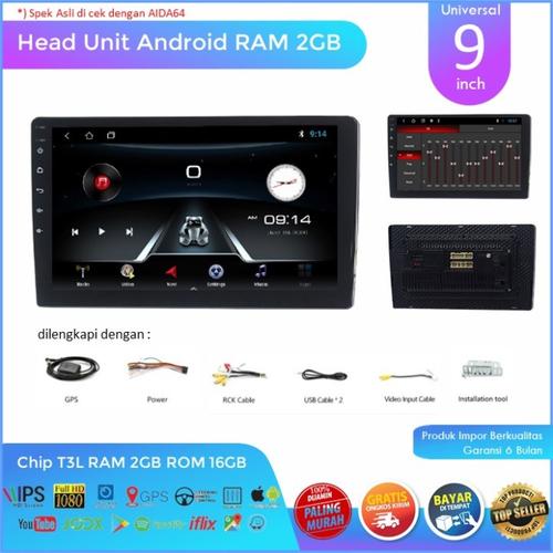 Jual Headunit Android Universal 10 Inch 2GB Double Din Head Unit Tape ...