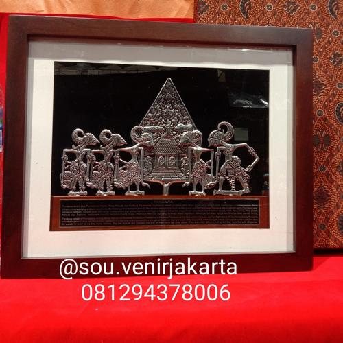 Jual Pajangan wayang Pandawa Lima Besar / plakat Pandawa Lima ...