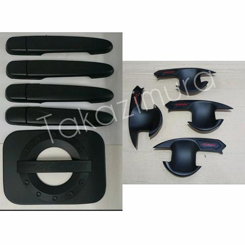 Jual PAKET Cover Handle Tank & Outer Hitam Doff Mobil All New Avanza Veloz - HITAM DOFF ...