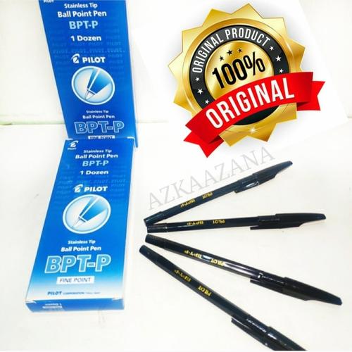 Jual ORIGINAL PRODUCT Bolpoint Pen Pena PILOT BPTP Harga 1 lusin isi 12 ...