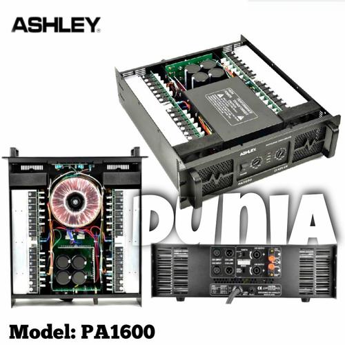 Jual Power Ashley PA 1600 Original Amplifier Ashley PA1600 Class GB ...