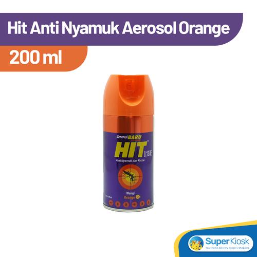 Jual Hit Anti Nyamuk Aerosol Orange 200 ml - Jakarta Selatan ...