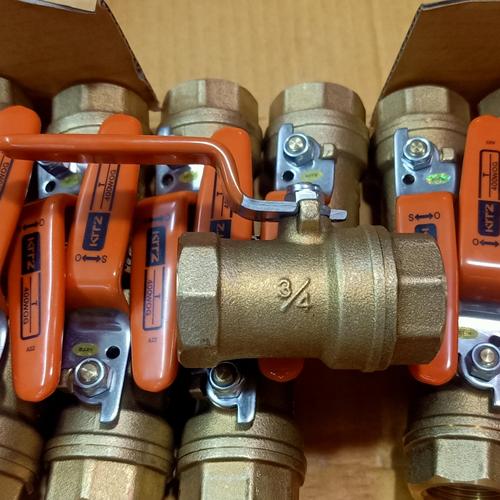 Jual Kran Ball Valve Kitz 3/4" inch Kuningan 100% ORIGINAL - Kota ...