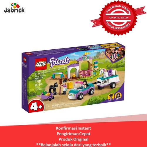Jual LEGO 41441 FRIENDSHorse Training and Trailer - - Jabrick Rumah ...
