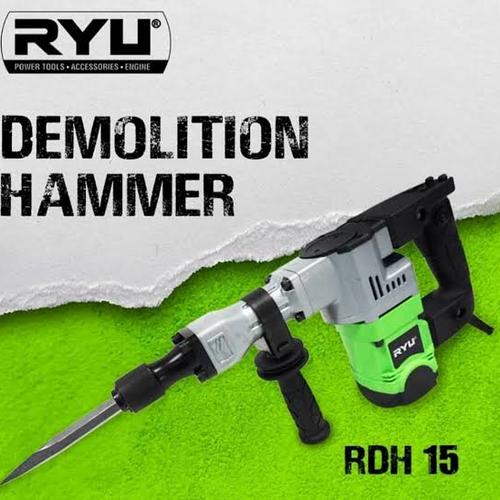 Jual RYU RDH 15 jack hammer drill mesin bobok beton demolition hammer ...