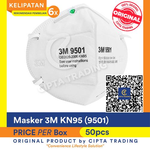Jual Masker - 3M - KN95 9501+ (per box 50 PCS) - Jakarta Barat - Cipta ...
