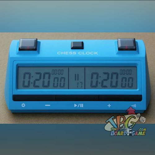 Jual Professional Chess Clock - Jam Catur - Smart Digital - - Biru Muda ...