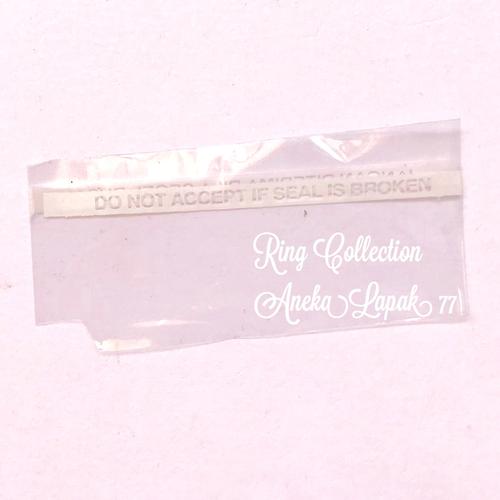 Jual Plastik segel botol bening shrink film L 5.5cm tutup botol 3 cm ...