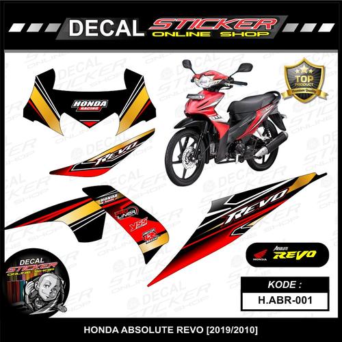Jual STIKER MOTOR HONDA ABSOLUTE REVO 110 [2010] DECAL STRIPING VARIASI ...