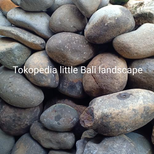 Jual Batu Kali Diameter 40 cm - Jakarta Barat - Little Bali Landscape ...