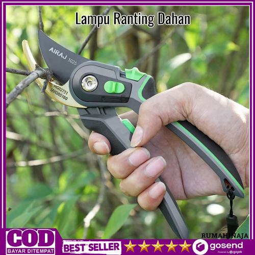 Jual Gunting dahan ranting kayu batang tanaman bunga tajam Awet Pruning ...