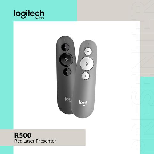 Jual Logitech R500 Laser Presenter Remote Red Laser Pointer ...