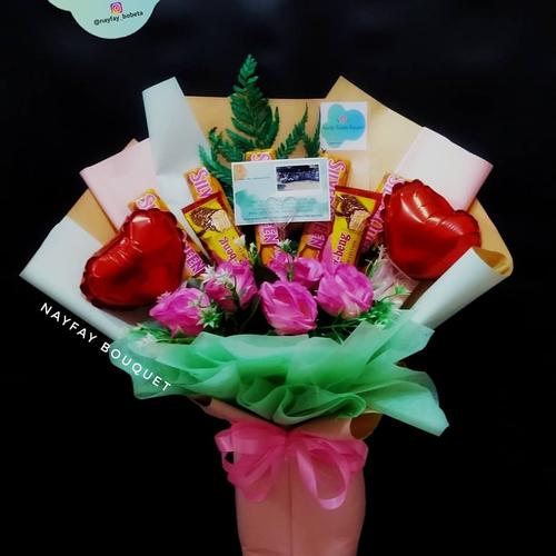 Jual buket snack unik Silverqueen - Kota Tangerang Selatan - nayfay ...