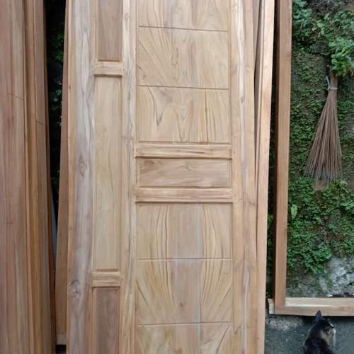 Jual Daun Pintu Kayu Jati - Kota Depok - albasia_woodencraft | Tokopedia
