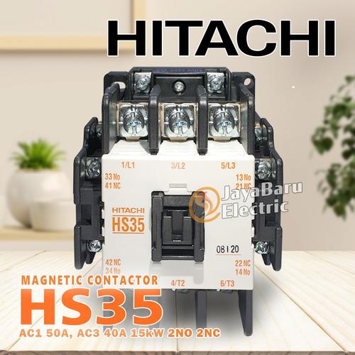 Jual Contactor Kontaktor HITACHI HS35 110V 220V 380V - 380V - Jakarta ...