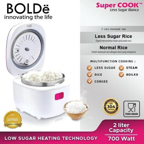 Jual Bolde Magic Com Low Carbo/Less Sugar Inner Pot Stainless - Kota ...