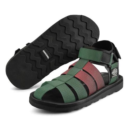 Jual DENZEL DZ 024 Sandal Gunung Pria Hijau Army - Sandal Sepeda ...