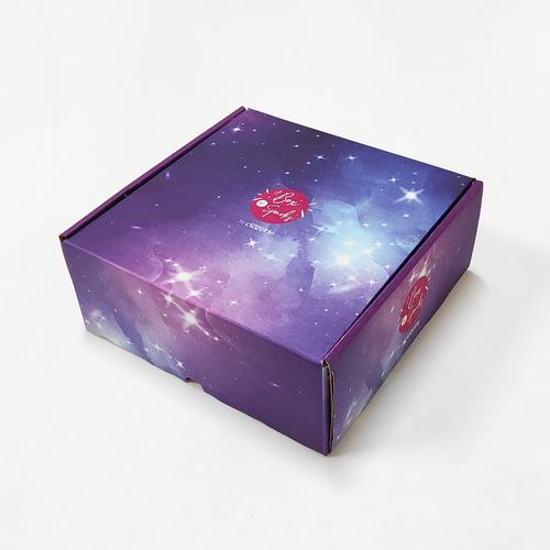 Jual [CUSTOM-2] CORRUGATED BOX - B/FLUTE - WHITE KRAFT - FULL COLOR ...