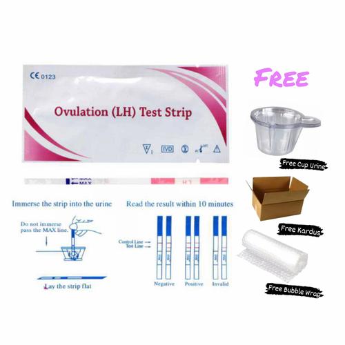 Jual LH OVULATION TEST STRIP ALAT TES KESUBURAN ALAT TES OVULASI OVUTES ...