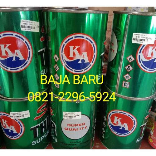 Jual THINNER KA Kaleng 1 KG / Pengencer Cat minyak besi ,kayu - galon ...