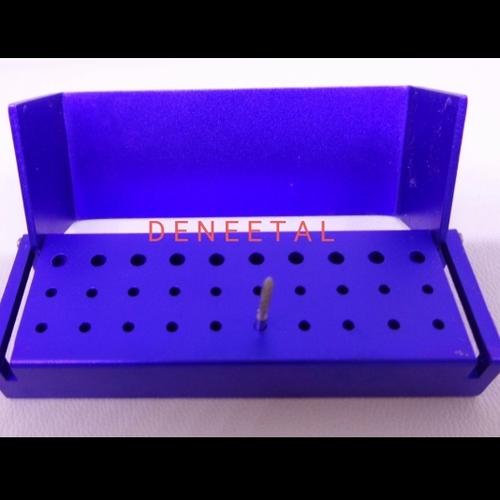 Jual 20 HOLE TEMPAT BUR DENTAL ALUMINIUM LOW SPEED DAN HIGH SPEED BURS ...