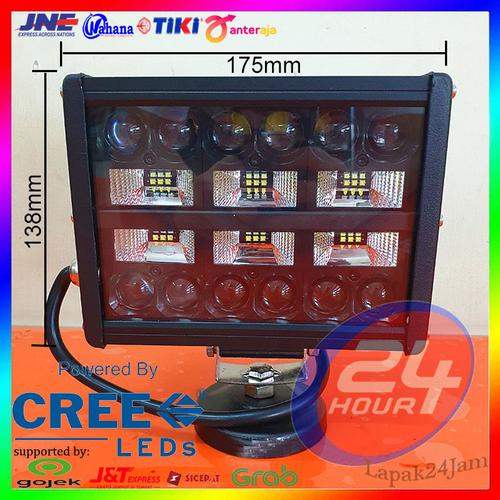 Jual Lampu kerja LED 72Watt Offroad dan Onroad Jeep/Alat Berat/Bus ...