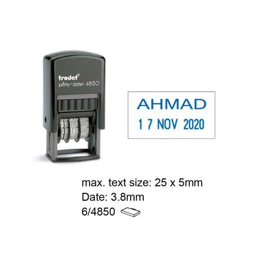 Jual Stempel Tanggal Trodat Tyep 4850 + Letter - KOSONGAN - Jakarta ...