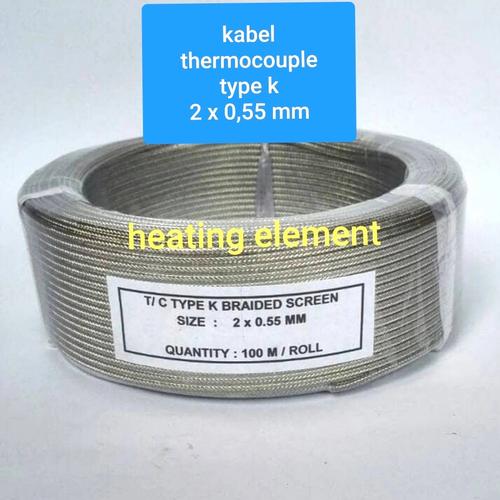 Jual kabel thermocouple type k 2x0,55 mm. - Jakarta Barat - heating ...