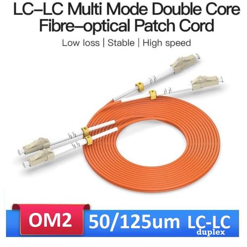 Jual LC LC patchcord fiber optic Duplex Multimode OM2 50/125um 3 meter - Jakarta Pusat - TOKO ...