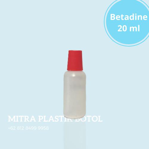 Jual Botol Betadine 20 ml / Botol Tetes 20 ml / Botol Kosong HDPE Murah ...