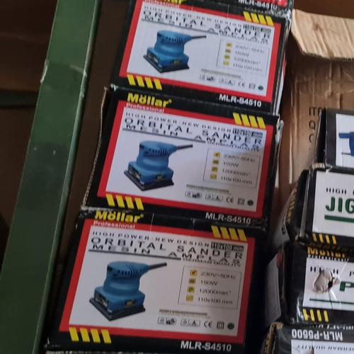 Jual Mesin Amplas Mini Mollar Amplas Kotak Kayu Orbital Sander - Kota ...