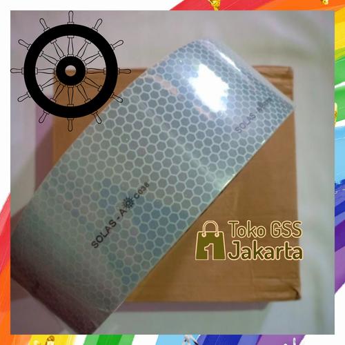 Jual Reflective Scotlight Solas Tape Retro IMPA330189,stiker silver ...