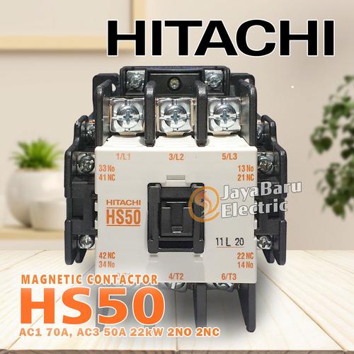 Jual Contactor Kontaktor HITACHI HS50 110V 220V 380V - 380V - Jakarta ...