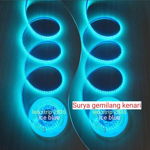 Jual LED strip iceblue 12v 5meter. LED pita ice blue 5m. LED strip ...