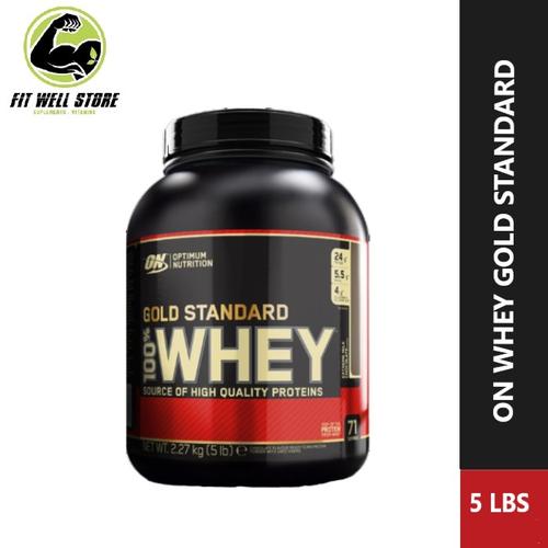Jual WHEY GOLD STANDARD 5LB BPOM WHEY Optimum Whey protein Iso100 ...