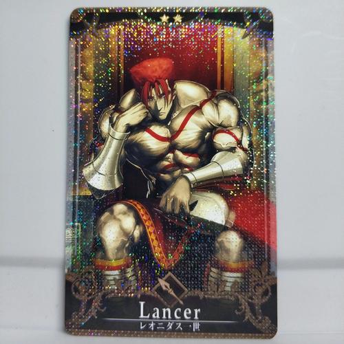 Jual Lancer Leonidas I Stage 4 2 Stars FGO Arcade Project Card Holo ...