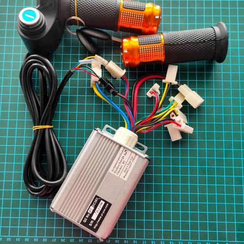 Jual paket lengkap controller brushed 36v 1000w throttle sepeda listrik ...