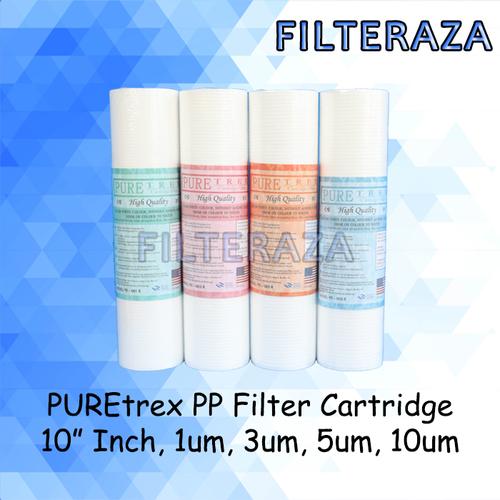 Jual PUREtrex PP Filter Cartridge 10" Inch Micron Rating 1,3,5,10um ...