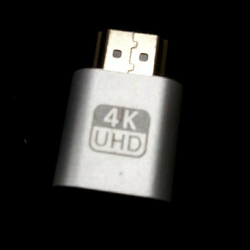 Jual HDMI dummy teamviewer remote fake monitor sw 4k uhd bejat mining ...