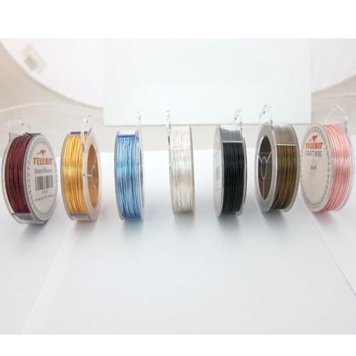 Jual Wire Craft Kawat tembaga ukuran 0.3 mm Telebit CraftWire 100 Gram ...