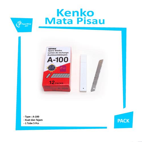 Jual TERMURAH!!! MATA PISAU CUTTER KECIL MERK KENKO A100 - Jakarta ...
