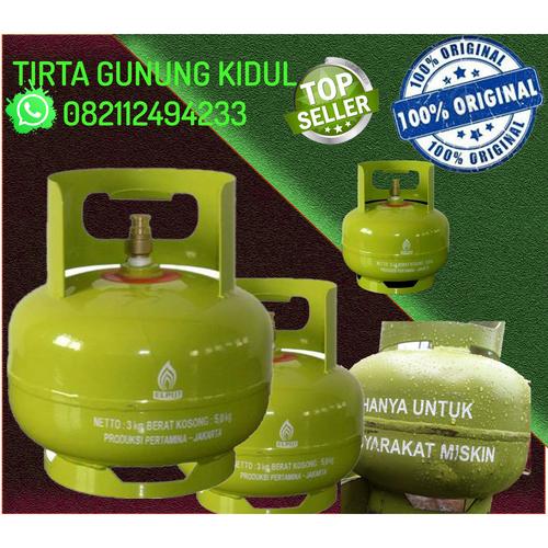 Jual LPG 3KG PLUS ISI SIAP PAKAI MADE IN PERTAMINA - TABUNG GAS 3KG ...