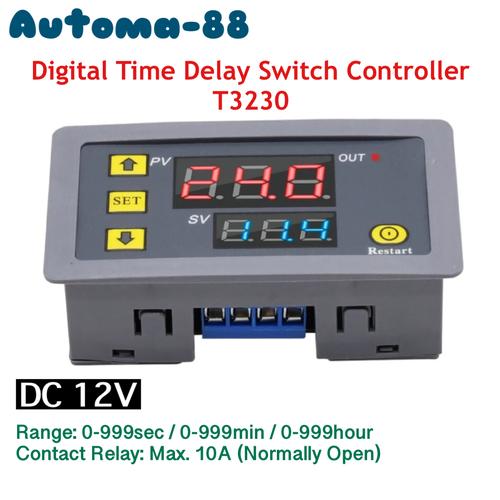 Jual Digital Time Delay switch DC 12V Module Timer Relay Modul 10A ...