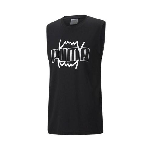 Jual Baju Olahraga Pria| Baju Fitness Puma Tripple Double Tank Men's ...