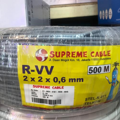 Jual KABEL TELEPON ISI 4 SUPREME / ITC R-VV 2x2x0.6 SUPREME PERMETER ...