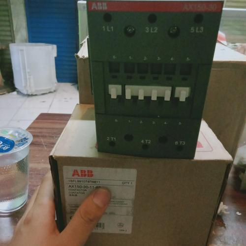 Jual CONTACTOR ABB AX150-30-11 220VAC/AX150-30-11 ABB ORIGINAL ASLI ...