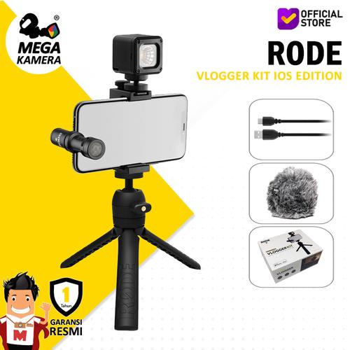 Promo Rode Vlogger Kit iOS Edition Filmmaking for Smartphone Lightning ...